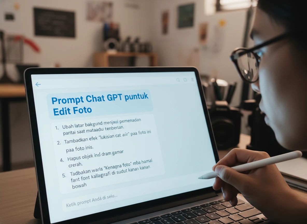 Prompt Chat GPT untuk Edit Foto: 10 Gaya Viral Terbaru
